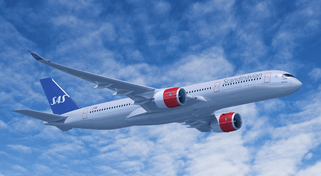 SAS – Her er det endelige kabinelayout på deres Airbus A350-900 ...