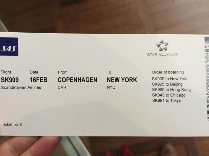 BF - SAS - New Cabin to SAS Viking - Artikel - Boarding Kort til dagens ...