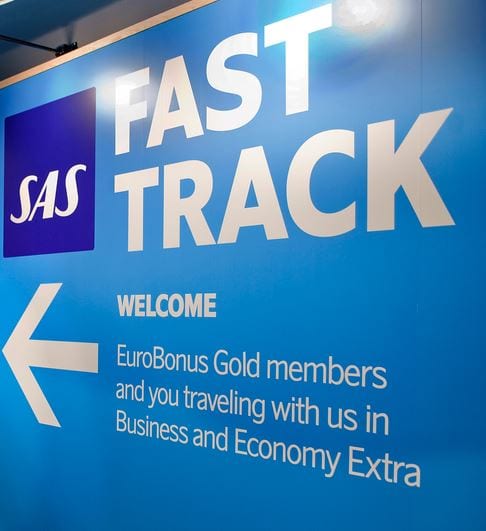 SAS med Fast Track i Aalborg - InsideFlyer DK