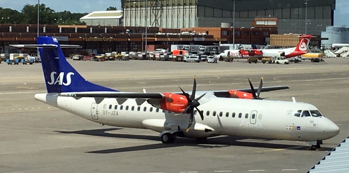 InsideFlyer DK - SAS Jet Time ATR72 fra Berlin til København - Juni ...