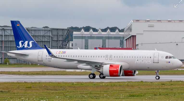 SAS: Så kom den nye Airbus A320neo i luften | InsideFlyer DK