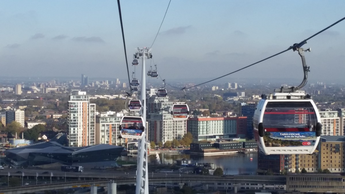 Emirates Air Line Cable Car London - InsideFlyer DK