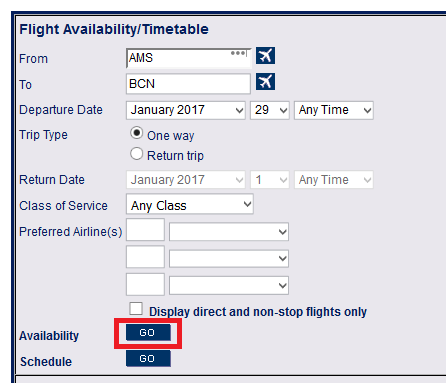 Check flight availability gratis online - InsideFlyer DK