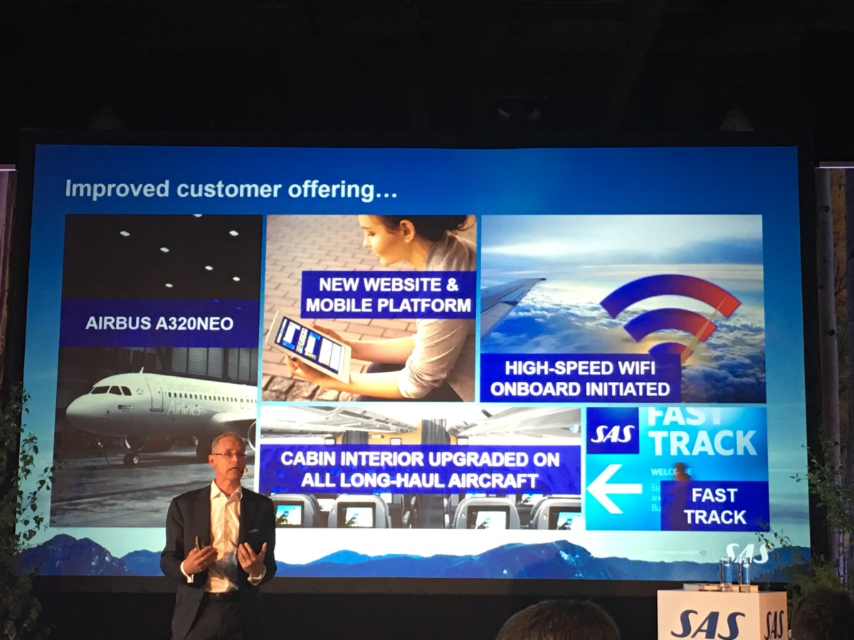 SAS holdt hof for deres EuroBonus Pandion og Diamond medlemmer i ...