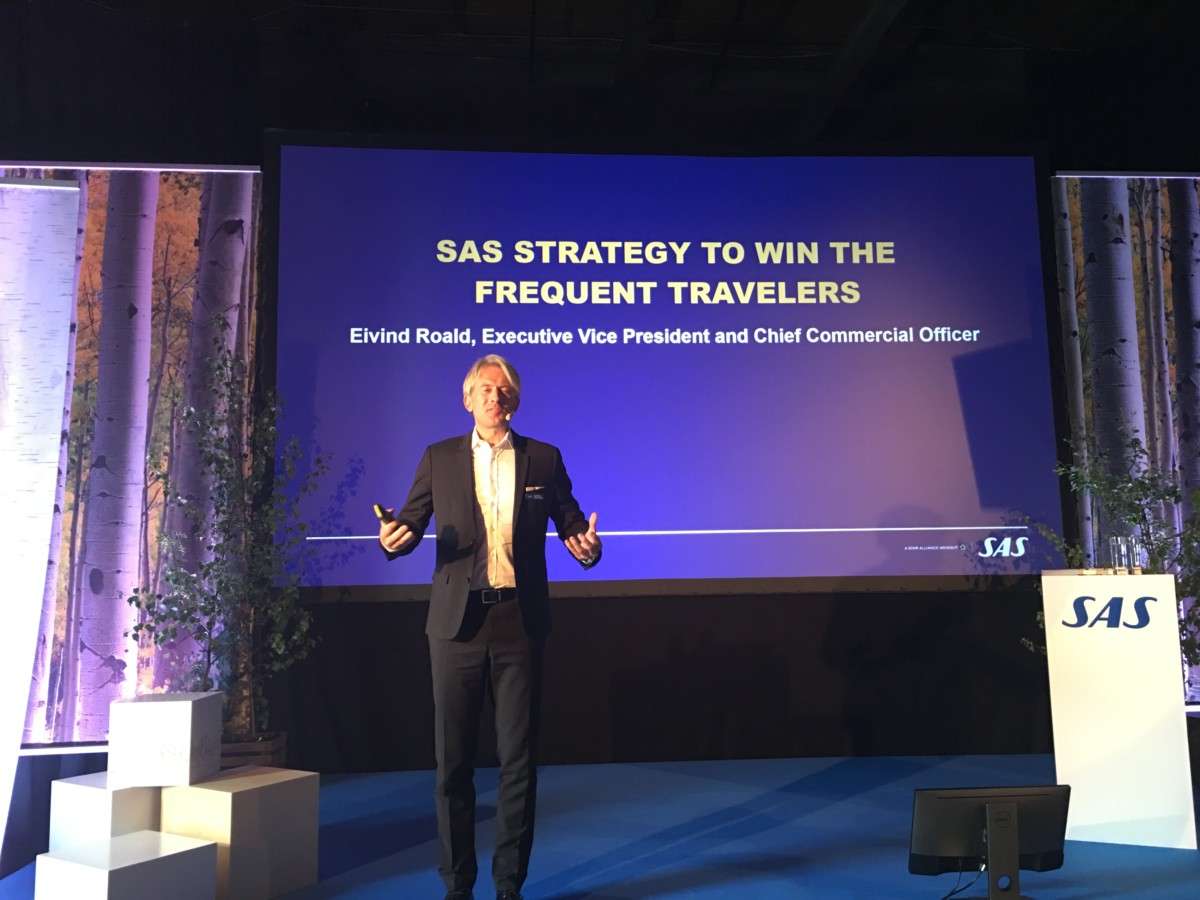 SAS holdt hof for deres EuroBonus Pandion og Diamond medlemmer i ...