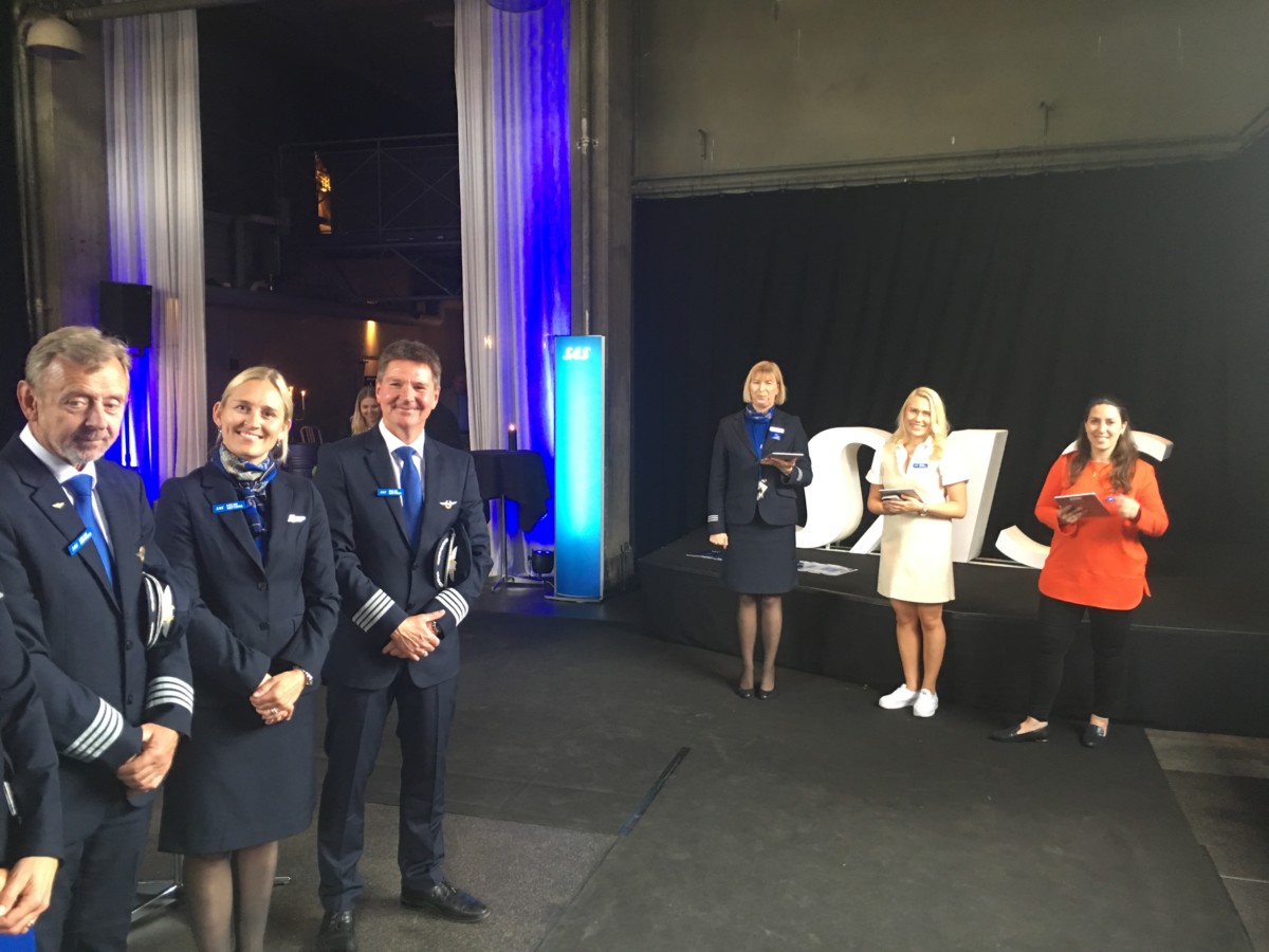 SAS holdt hof for deres EuroBonus Pandion og Diamond medlemmer i ...