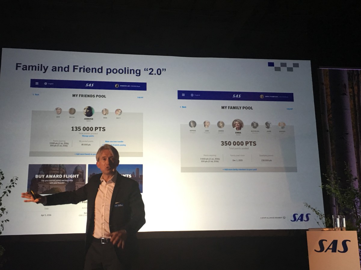 SAS holdt hof for deres EuroBonus Pandion og Diamond medlemmer i ...