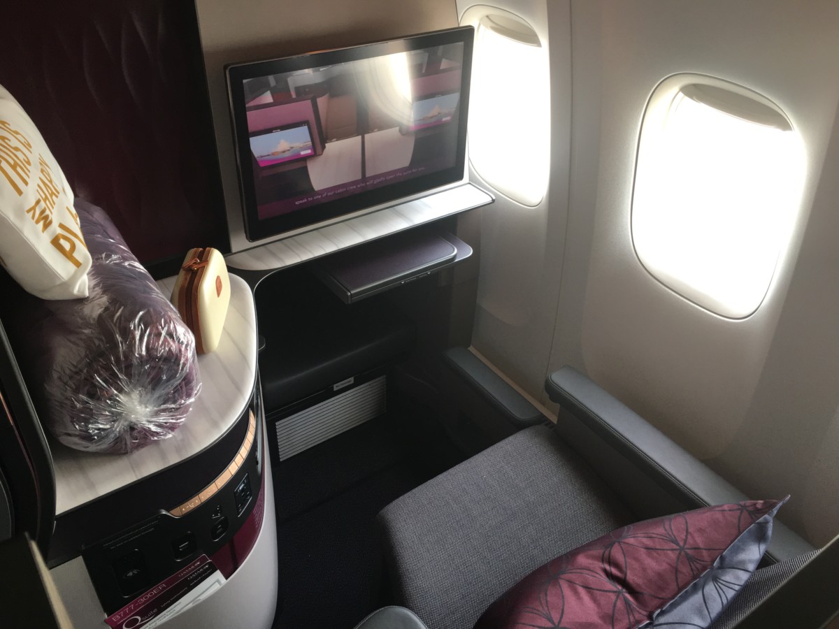 Anmeldelse: Qsuite by Qatar Airways fra London til Doha (med video) - InsideFlyer DK