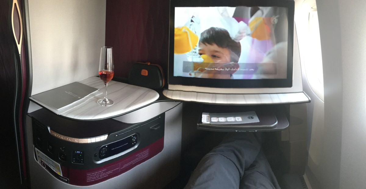 InsideFlyer DK - Qatar Airways - Qsuite by Qatar Airways from London to Doha (48) - InsideFlyer DK