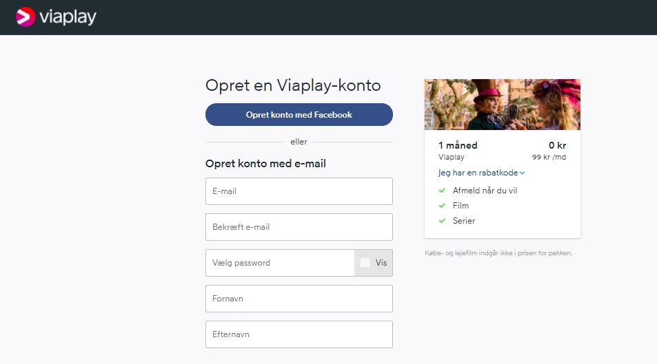 InsideFlyer DK – Viaplay – Oprettelse | InsideFlyer DK