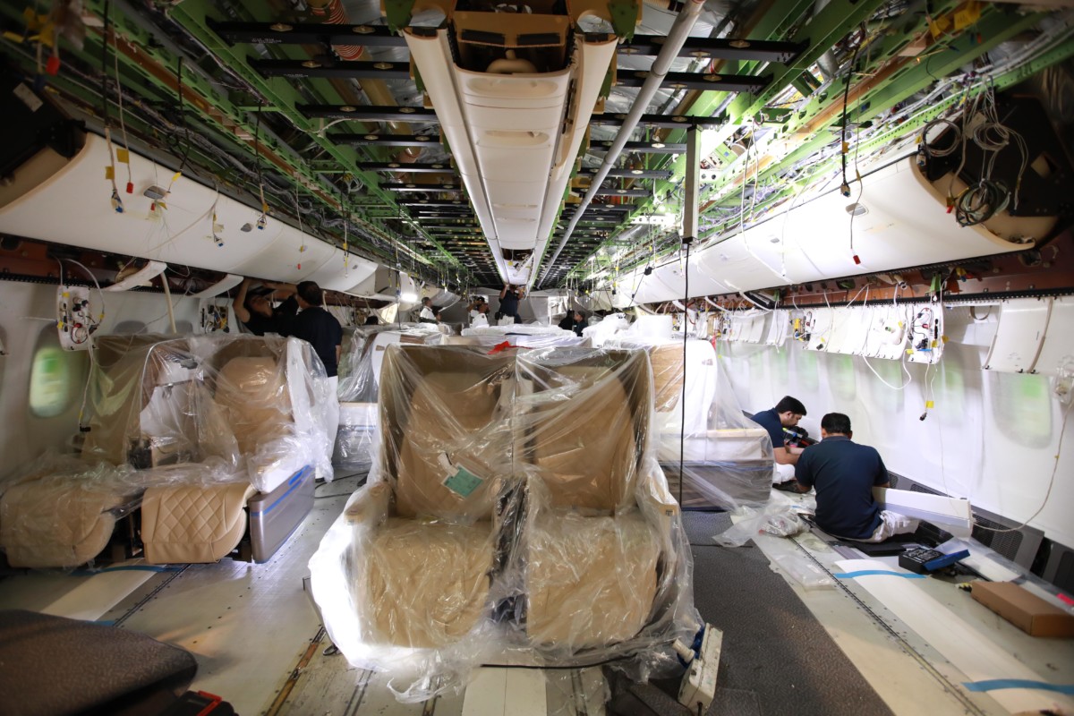 Emirates Engineering ombygger Boeing 777-200LR fly - InsideFlyer DK