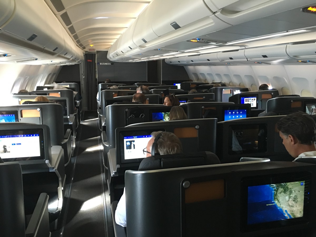 Rejsebrev: Med SAS til San Francisco i deres Business Class (mange ...