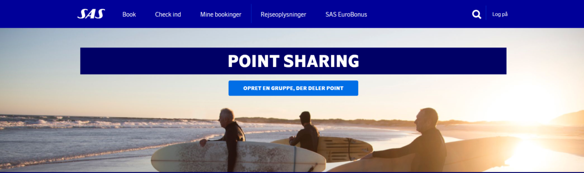 Guide: SAS Point Sharing - InsideFlyer DK