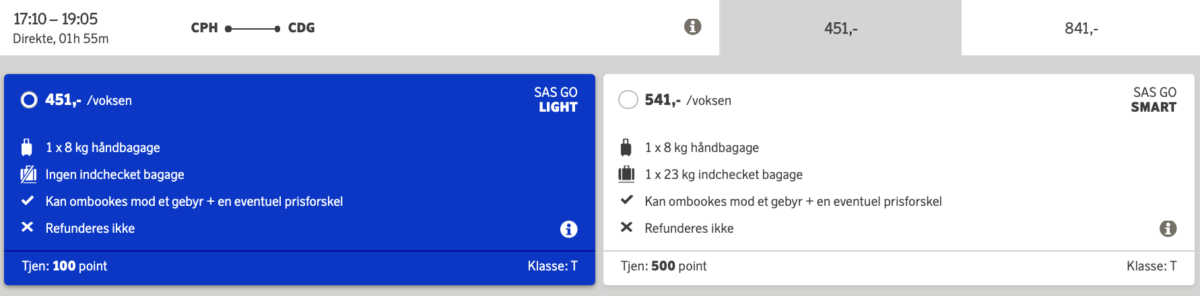 SAS afprøver billettype med 45 dages forudbestilling. - InsideFlyer DK