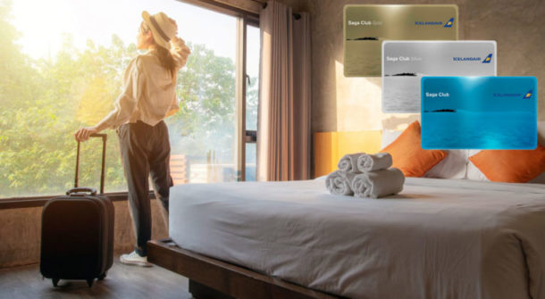 Icelandair Saga Club point kan nu bruges på hotel og billeje ...