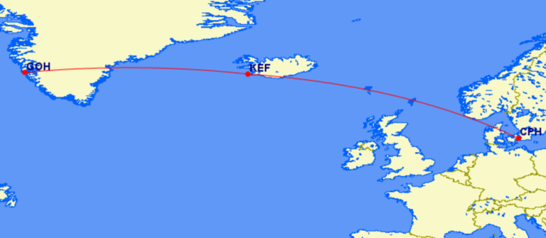Air Greenland flyver ruten til Danmark med et propeldrevet fly – en tur ...