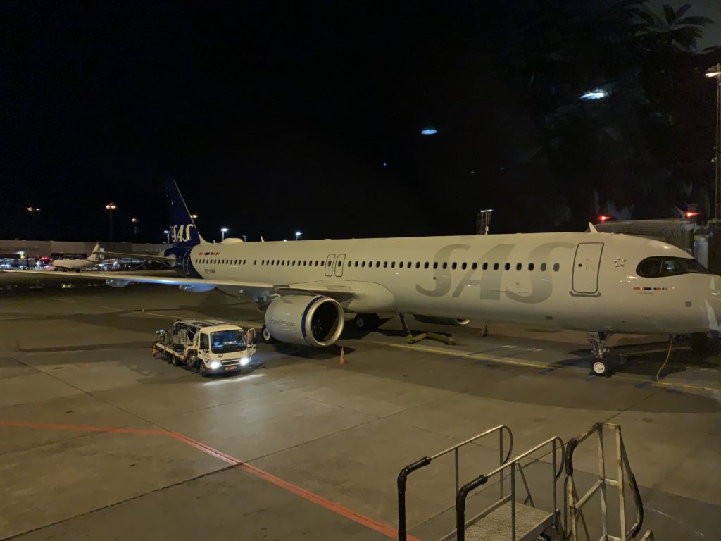 Første billeder: Sådan ser SAS Airbus A321LR kabinen ud - InsideFlyer DK