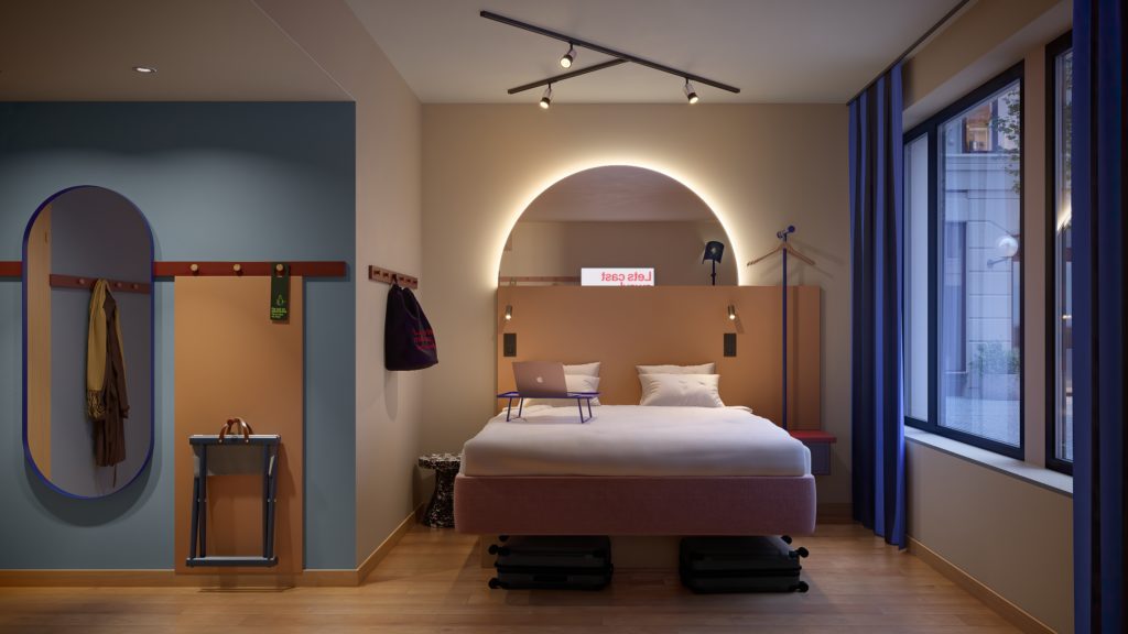 Hero_Concept image_Scandic Go_double room - InsideFlyer DK