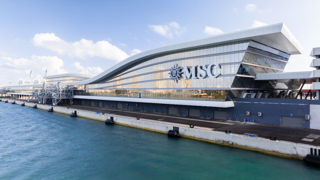 MSC Miami Cruise Terminal Exterior - InsideFlyer DK